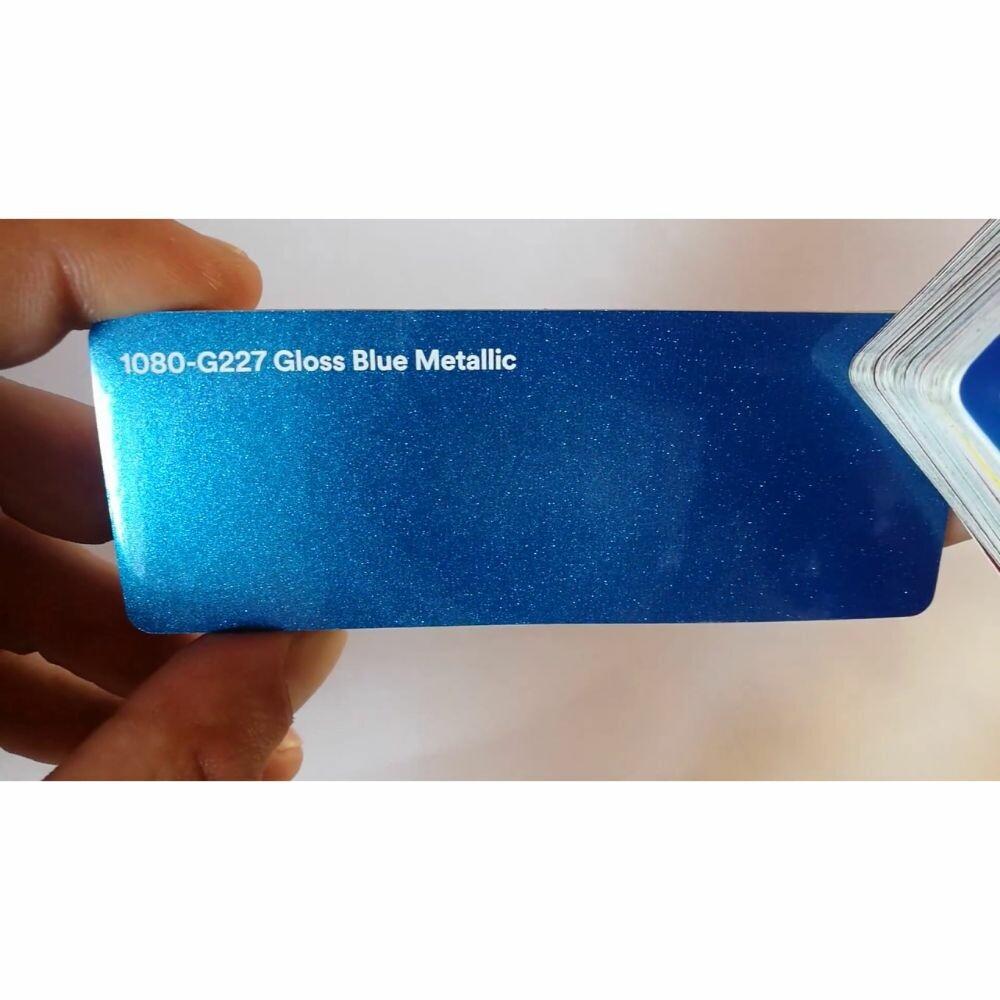 3M 1080 / 2080 SCOTCHPRINT GLOSS BLUE METALLIC VINYL WRAP | G227 – Instawraps