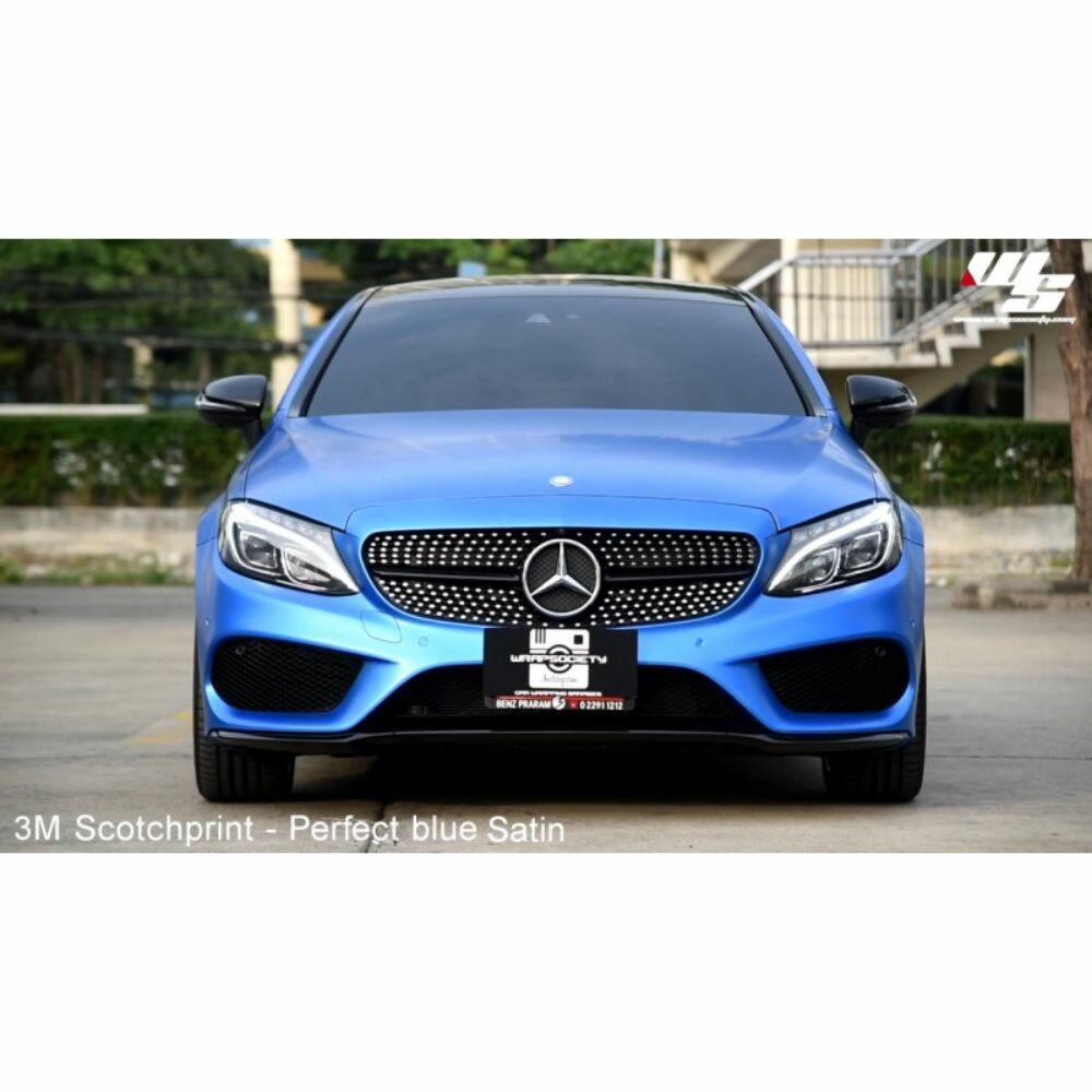 3M 1080 / 2080 SCOTCHPRINT SATIN PERFECT BLUE VINYL WRAP | S347 ...