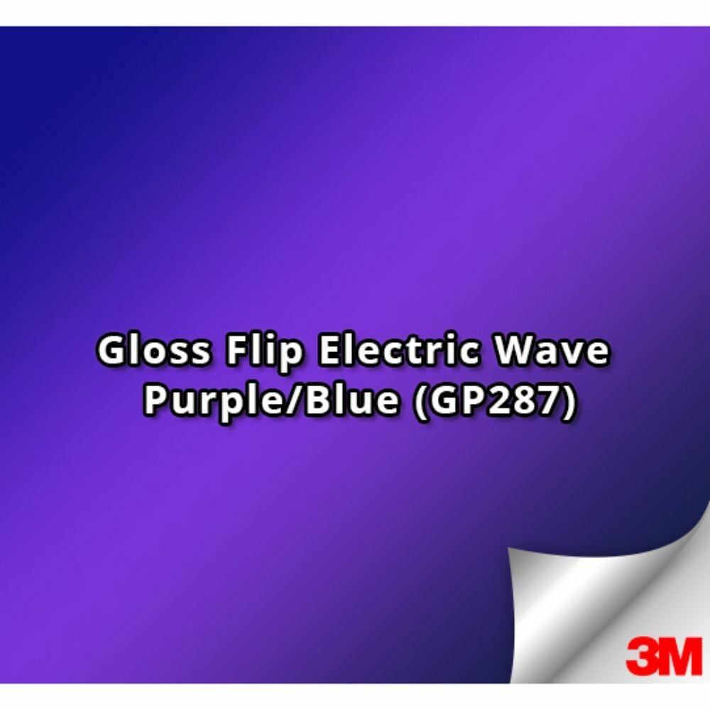 3M 1080 / 2080 SCOTCHPRINT GLOSS FLIP ELECTRIC WAVE VINYL WRAP | GP287 ...