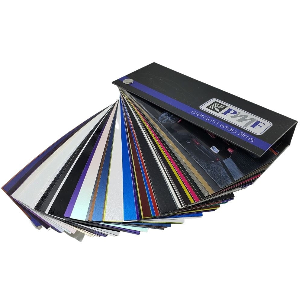 KPMF VINYL WRAP FILM SERIES 75400 / 71300 - COLOR SELECTOR SAMPLE BOOK ...