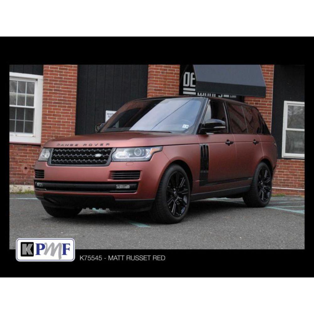 KPMF K75400 SERIES MATTE RUSSET RED METALLIC VINYL WRAP | K75545 ...